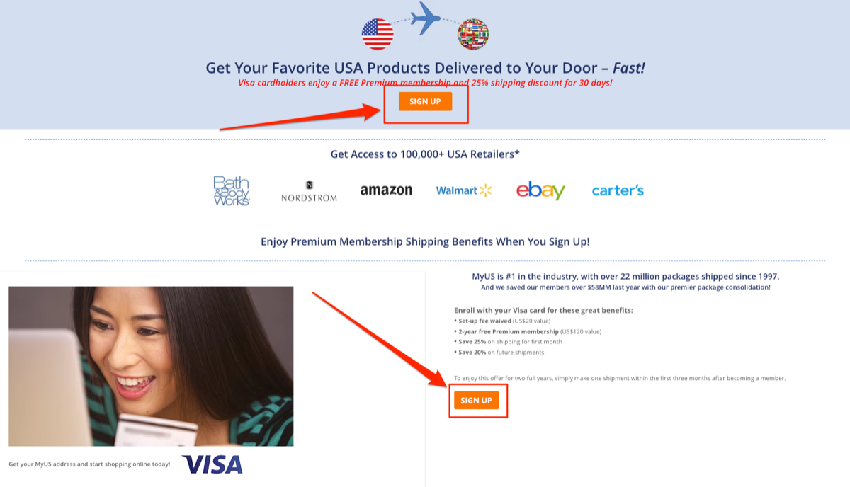 転送会社MyUSの登録方法を画像付きで解説！VISAやJCBで登録すれば超お得！ | ひこーるのAmazon輸入物販ブログ